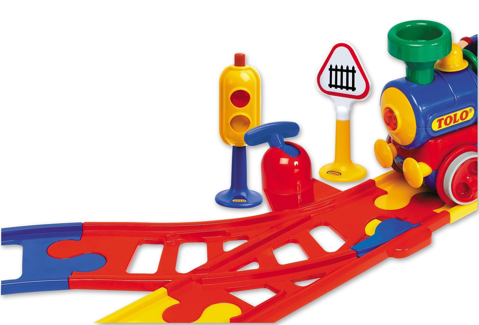 Tolo First Friends Alternating Track Train Set - 10-piece